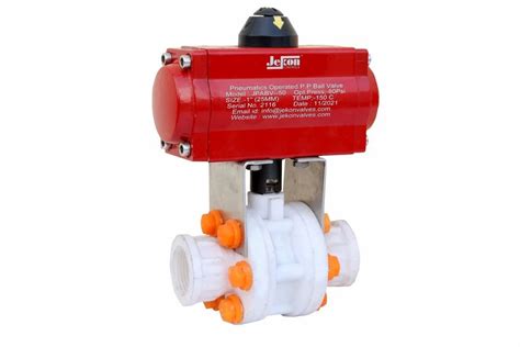 Pneumatic Polypropylene Ball Valve At ₹ 2200piece Saraspur Ahmedabad Id 2852114435462
