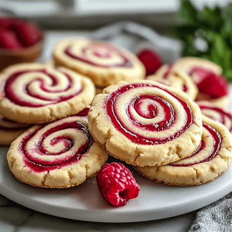 Raspberry Swirl Shortbread Cookies Recipe Raspberry Swirl Shortbread Cookies Recipe