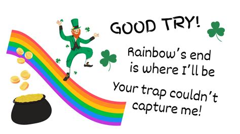25 Leprechaun Notes For St Patricks Day Printable Parade