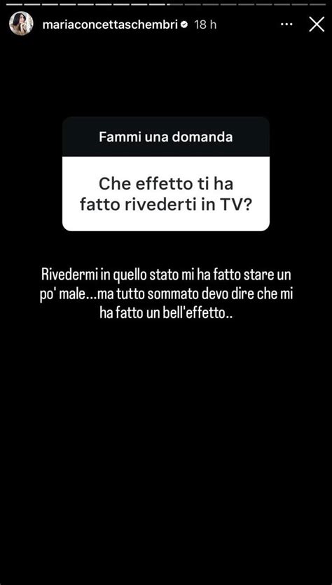 Temptation Island Maria Concetta Schembri Rivela Se Ha Più Sentito