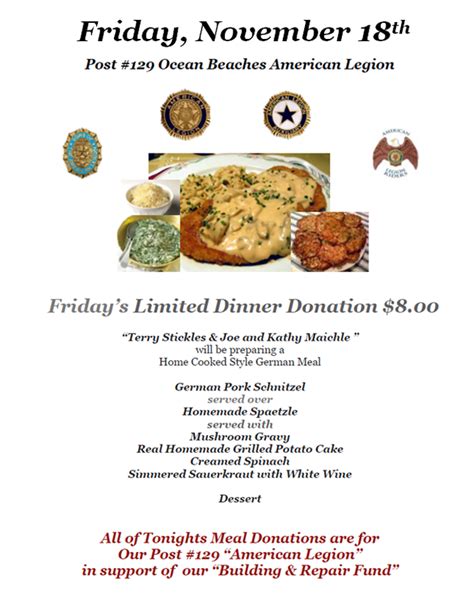 2016 Events American Legion Post 129