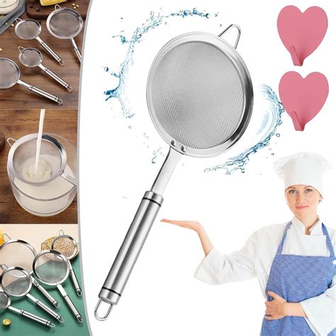 Poached Egg Strainer Small Strainer With Handle Food Strainers For