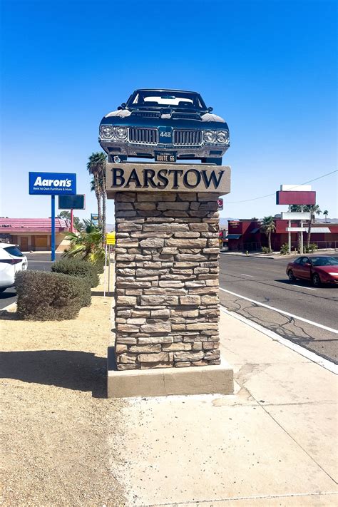 Route 66 Car Monuments In Barstow California