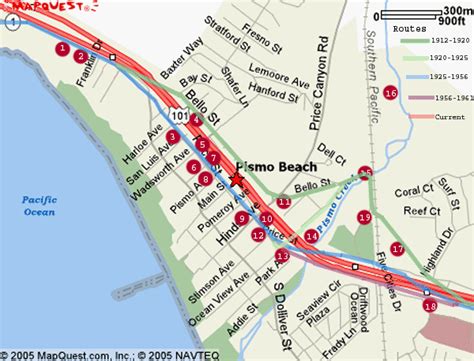 Pismo Beach California Map