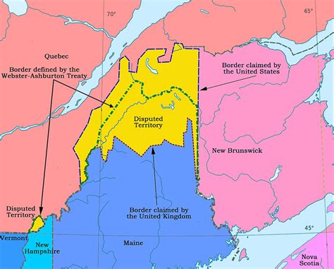 Jays Treaty Map