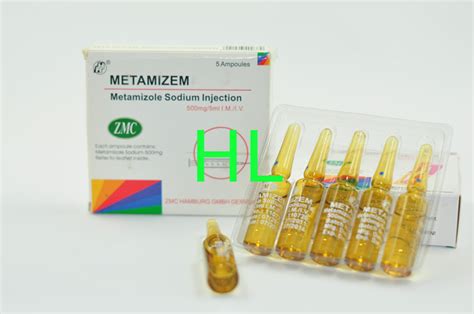 Metamizole Sodium Novalgin Injection 500mg 5ml Analgesic Medicines