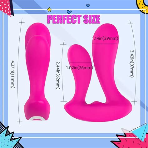 Double Penetration Sex Toy Wearable Dual Entry Vibrator