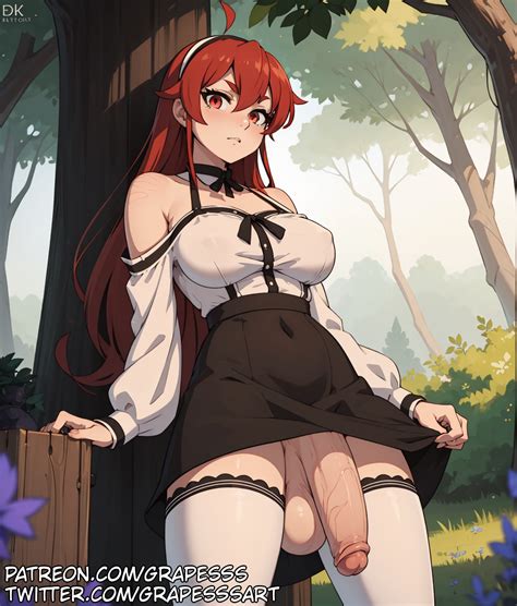 Rule 34 1futa Ai Generated Big Ass Big Balls Blush Breasts Erection Eris Greyrat Foreskin