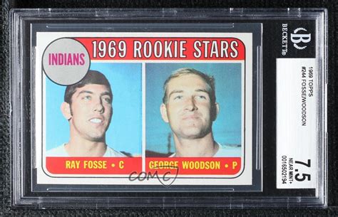 1969 Topps 1969 Rookie Stars 244 Ray Fosse George Woodson Rc For