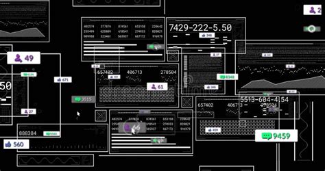 Digital Analytics Interface Stock Illustrations 106782 Digital
