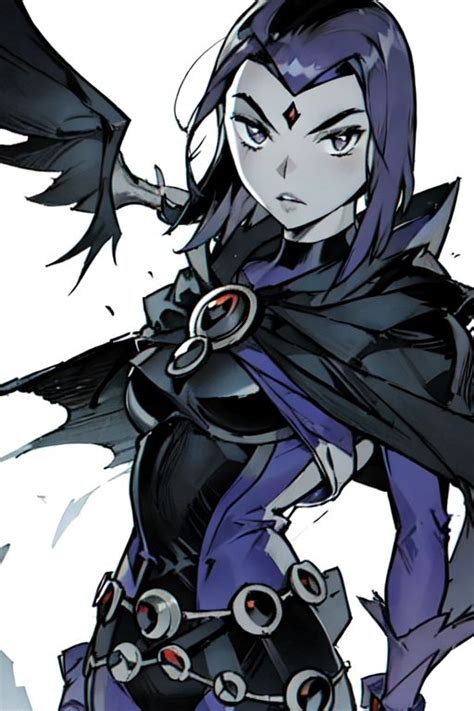 Artstation Raven Inktober Day 5 Raven Raven Comics Raven Fanart
