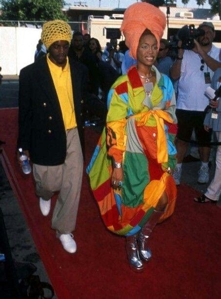 Erykah Badu And Andre 3000 At The Soul Train Awards 1997 R90s