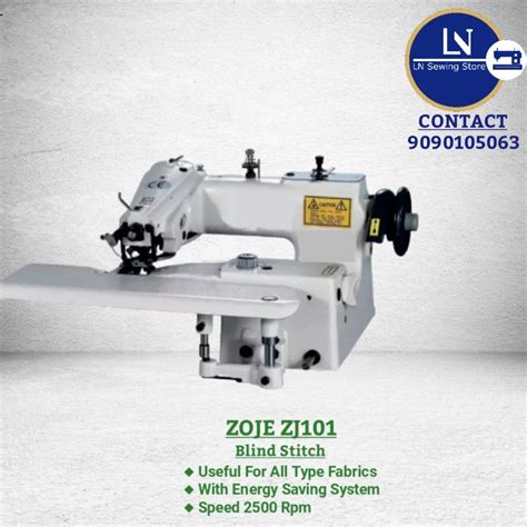 Zoje Zj101 Blind Stitch Machine At Best Price In Surat By Ln