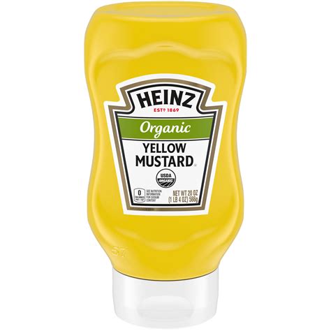 Organic Yellow Mustard Products Heinz®