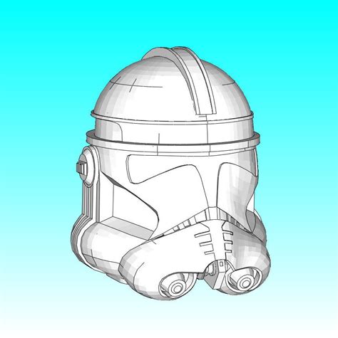 Clone Trooper Armor Phase Ii Foam Templates Etsy