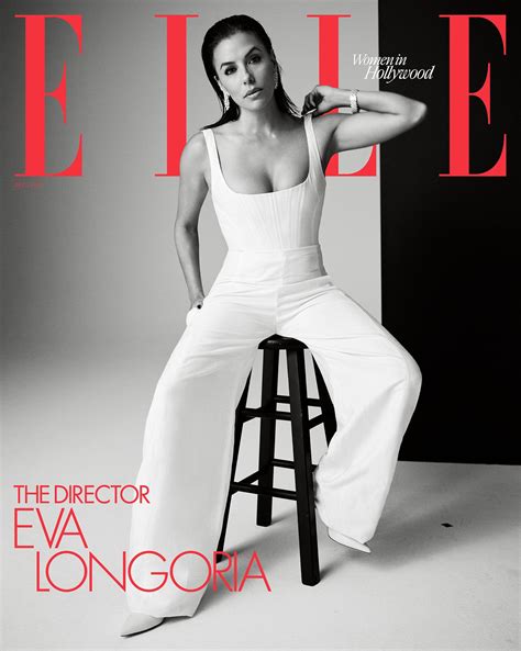 Eva Longoria Covers Elle Us December 2023 January 2024 By Zoey Grossman