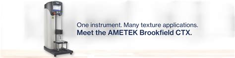Ametek Brookfield Ctx Texture Analyzer