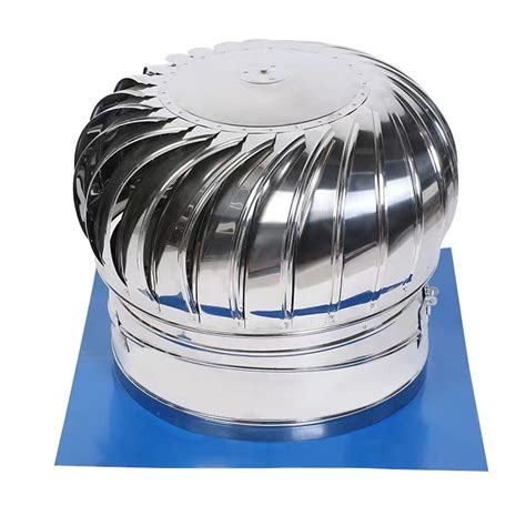 Unpowered Wind Driven Roof Turbine Fan Automatic Ball Shape Ventilation