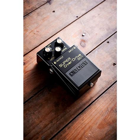 Boss 40th Anniversary Sd 1 4a Super Overdrive Effects Pedal Black