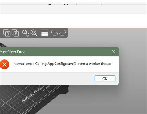 Prusaslicer 25 Will Not Start On Windows Error Screen Attached Prusaslicer Prusa3d Forum