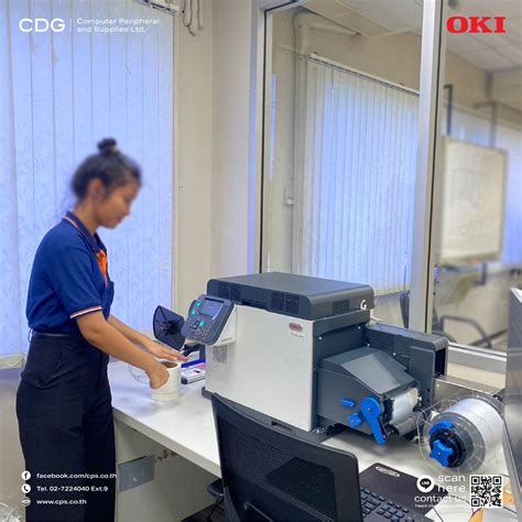 Color Led Label Printer Oki Pro Series Model Pro1050