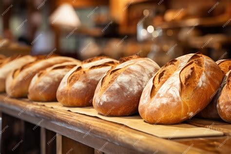 Premium Photo Traditional Bread Bakery Background