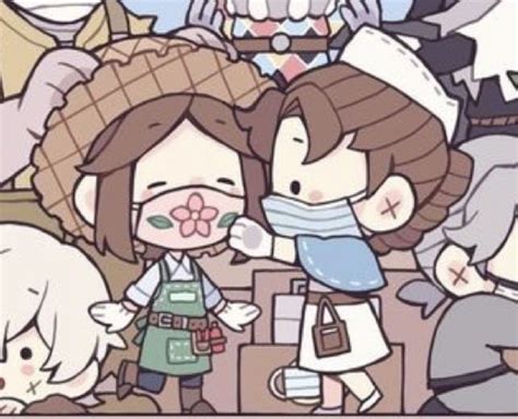 Emily Helping Emma Identity Art Kawaii Anime Manga Romance