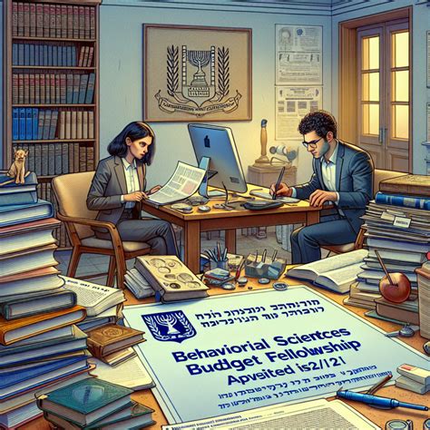 Behavioral Sciences Budget Fellowship In Israel 202425