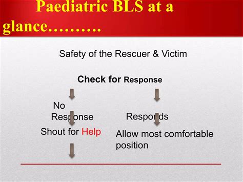 Paediatric Basic Life Support Ppt Pptx
