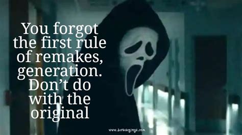 Best 80 Scream Quotes And Saying About The Scream Movie