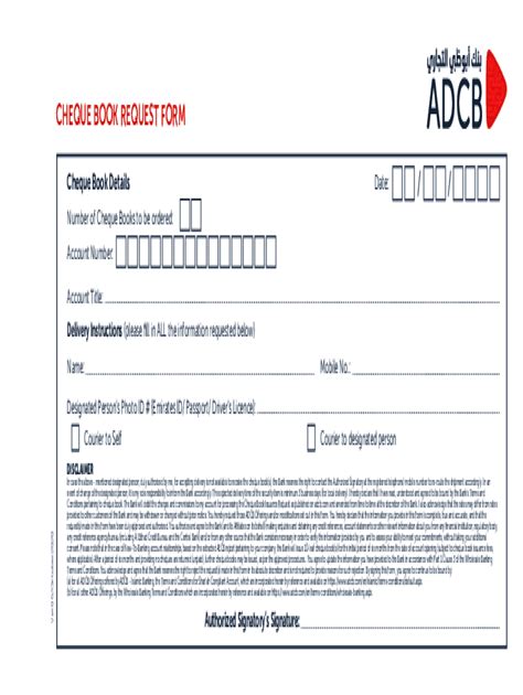 Fillable Online Cheque Book Request Form Template Formplus Fax Email