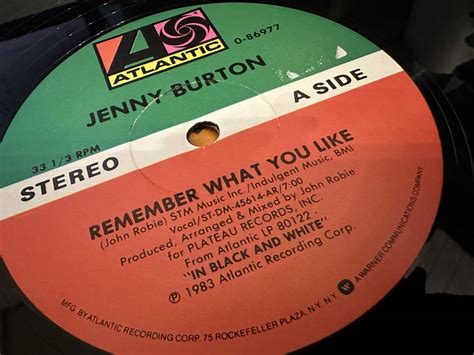 Yahooオークション 12” Jenny Burton Remember What You Like