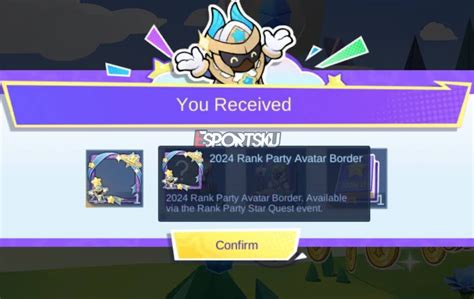 Cara Dapat Border Avatar Rank Party 2024 Mobile Legends Ml Esportsku