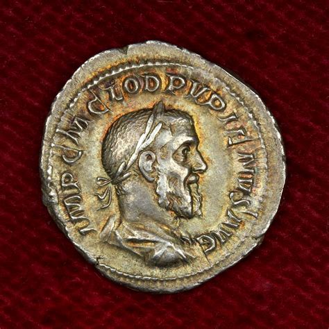 Pupienus 238ad Silver Denarius Silbury Coins Silbury Coins