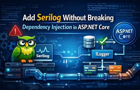 Add Serilog Without Breaking Dependency Injection In Aspnet Core