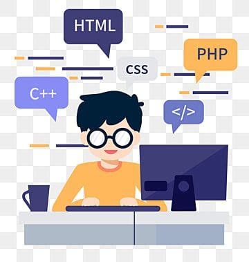 Computer Programming Software Vector PNG Images Vector Computer Programming Material Computer