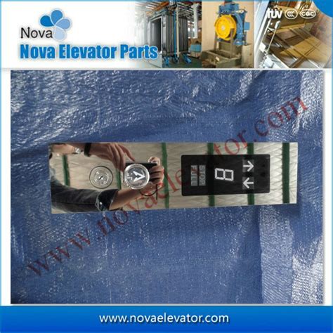 Elevator Panel Push Button Operating Plates Elevator Cop Lop