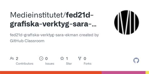 Github Medieinstitutetfed21d Grafiska Verktyg Sara Ekman Fed21d