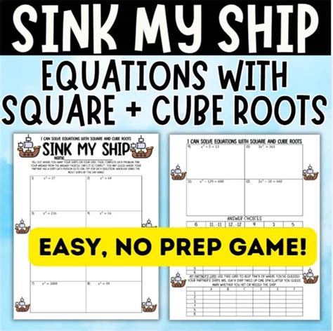 Solving Equations Using Square Roots And Cube Roots Equations With Roots