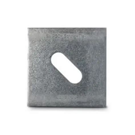 Simpson Strong Tie Co Lbps 1 2z Lbps Series Bearing Plate Steel Zmax Buy Now