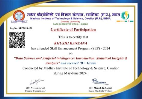 Khushi Kansana On Linkedin Datascience Ai Rprogramming Learning