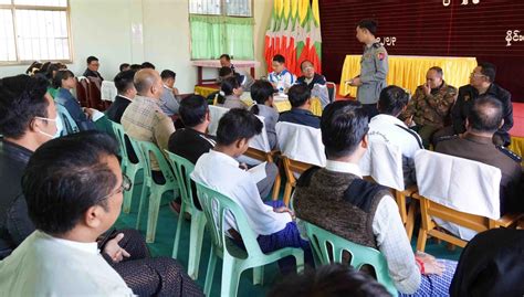 မိုင်းယန်းခရိုင် မြို့နယ်အဆင့် ဌာနဆိုင်ရာများ လုပ်ငန်းညှိနှိုင်းအစည
