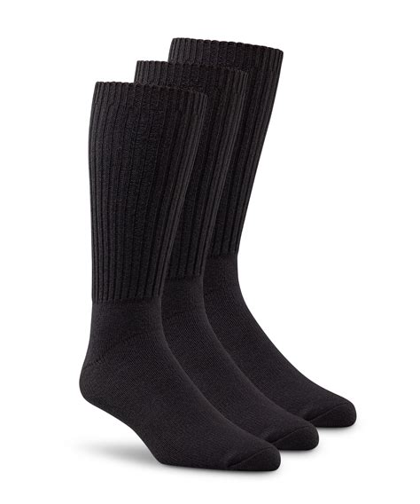 Denver Hayes Mens Casual Rib Socks 3 Pack Marks
