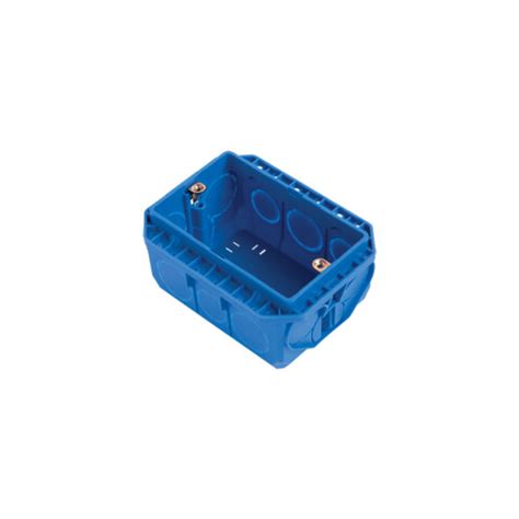 Caja Rectang Plástica Azul Embutir 2x4 Autursea C10215x — Fivisa
