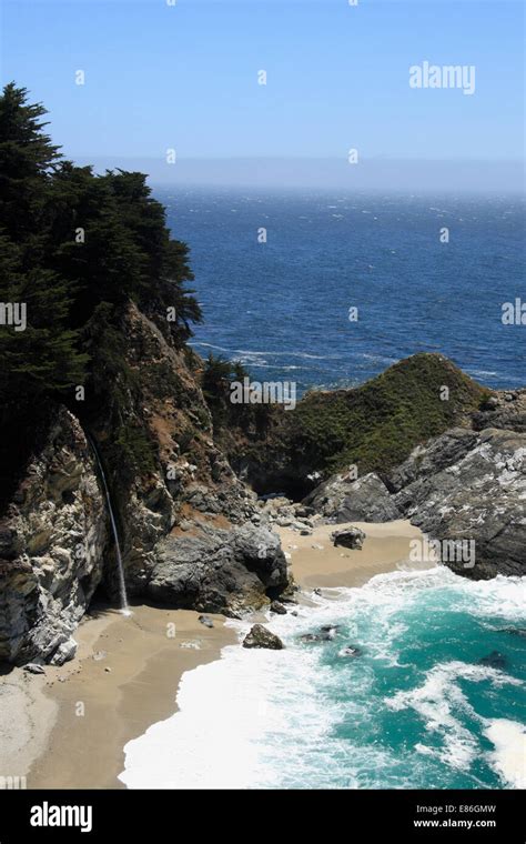View At Mcway Falls Julia Pfeiffer Burns State Park Big Sur