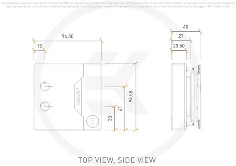 Ek Quantum Velocity2 Direct Die D Rgb Cpu Water Block 1700 Socket Compatibility Ek Matrix7