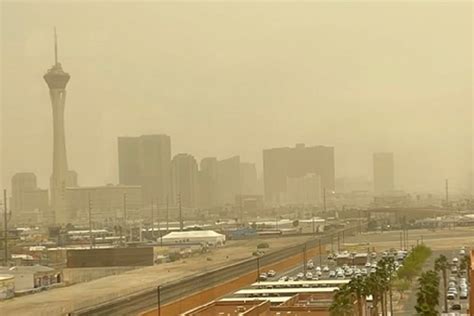 Desert Storm Blows Up Building