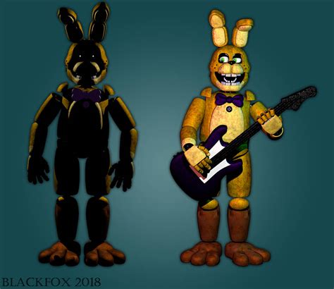 Springbonnie Model By Blackiiefimose On Deviantart