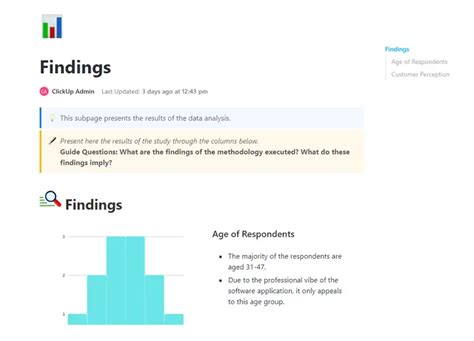 Data Analysis Report Template For Microsoft Word Template By Clickup™