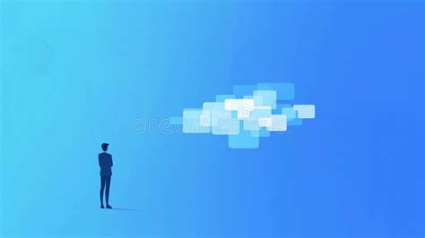 Futuristic Virtual Assistant Concept For Securing Digital Devices With Ai Technology Stock